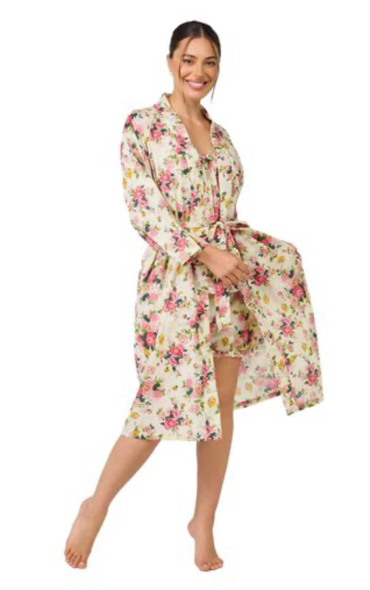 Arabella MD 75 F3 Floral Robe – Lily Whyte